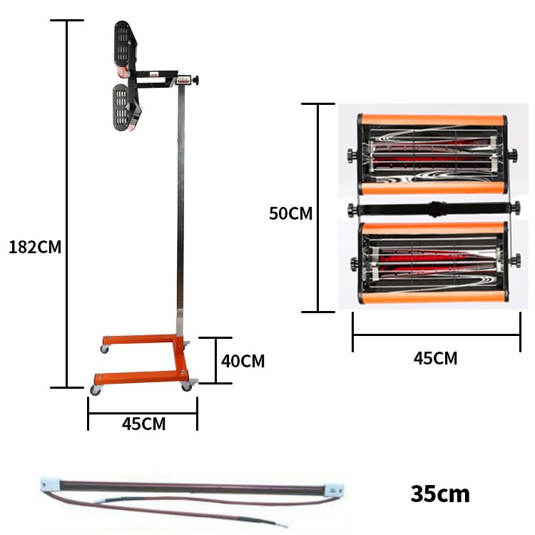 INFRARED PAINT CURING LAMP